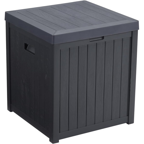 Fitable Frozen 51 Gallons Resin Deck Box in Black - Wayfair Canada