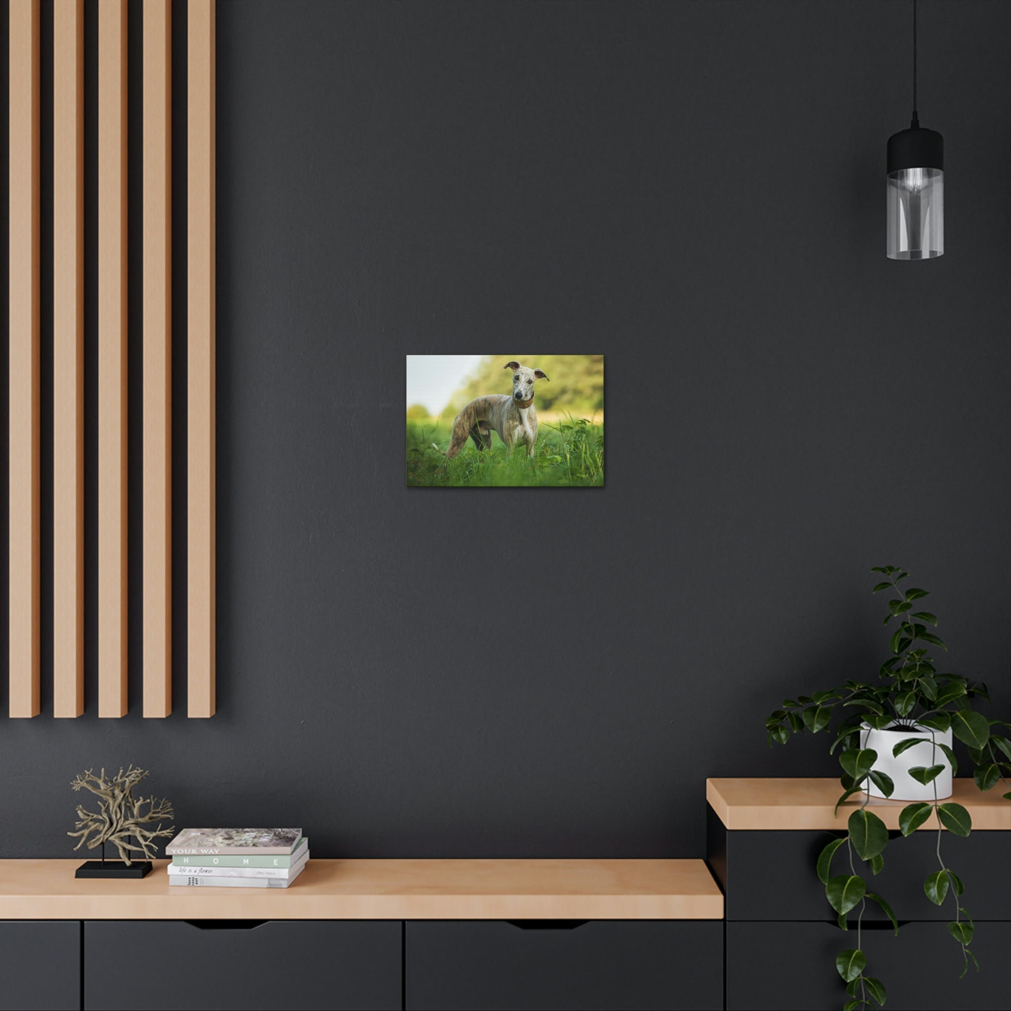 Latitude Run® Majestic Whippet Art Majestic Whippet Print Animal Wall ...