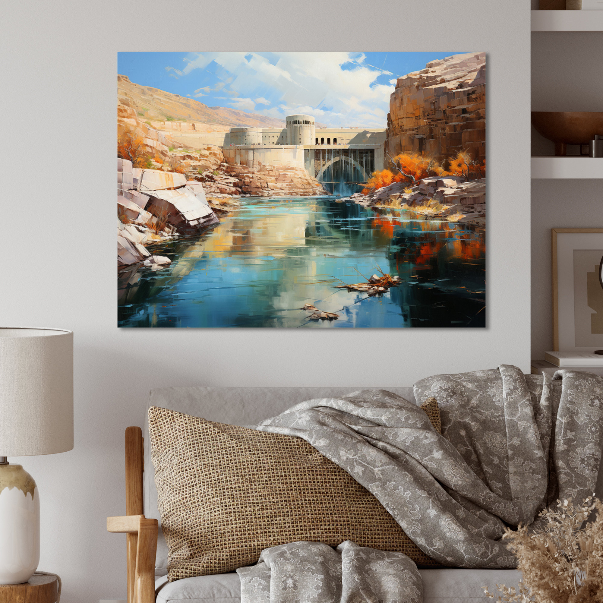 Latitude Run® Glen Canyon Dam - Dams Metal Wall Decor - Wayfair Canada