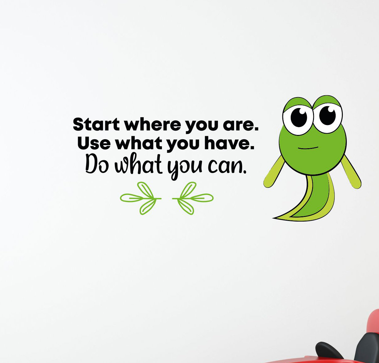 Zoomie Kids You Can Tadpole Animal Life Quote Cartoon Quotes Wall ...