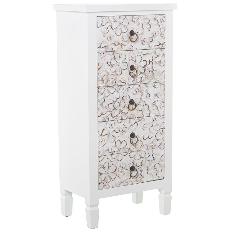 Latitude Vive Bryantown 36cm Wide 5 Drawer Highboard | Wayfair.co.uk
