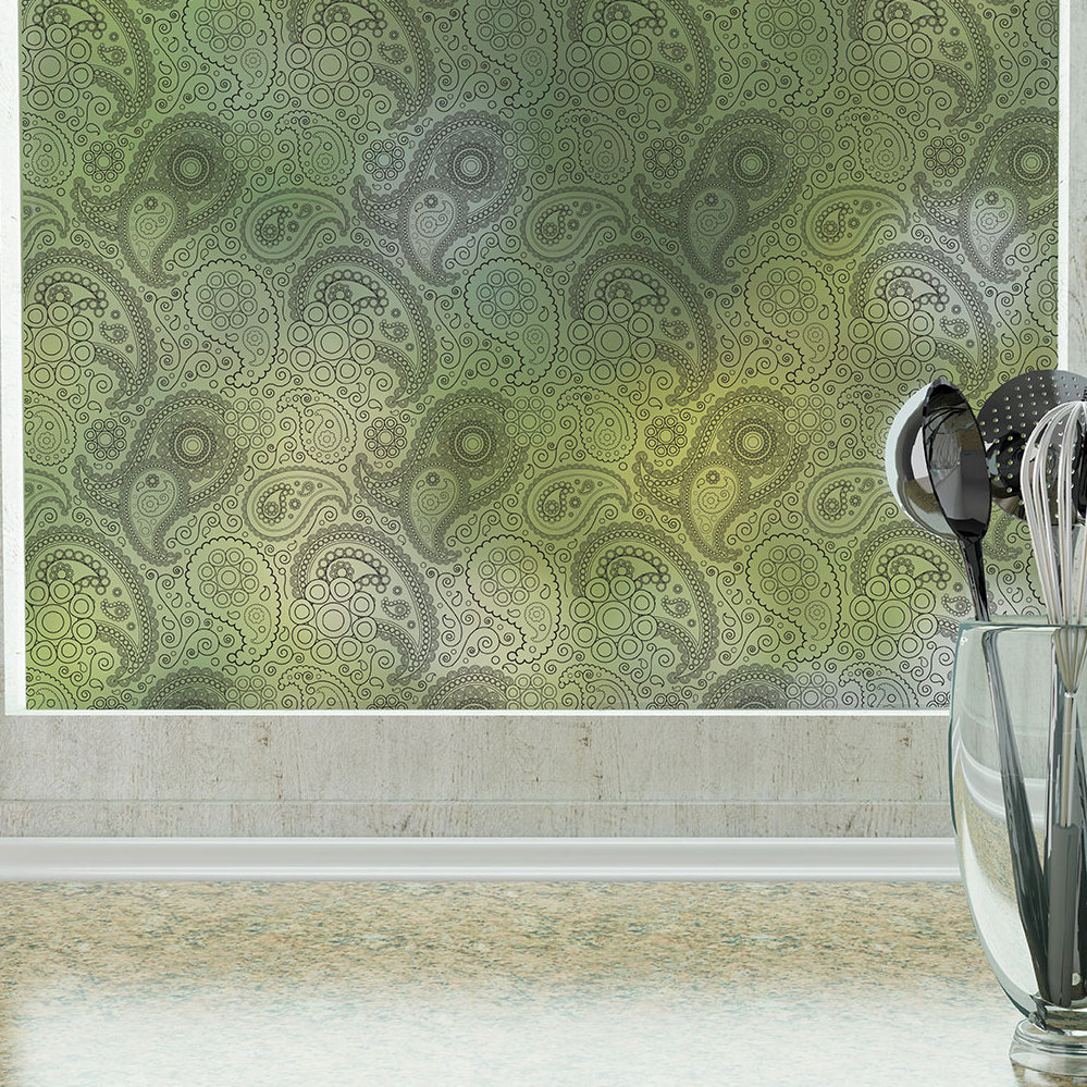 Stick Pretty Abstract Non-Wall Damaging Window Decal | Wayfair