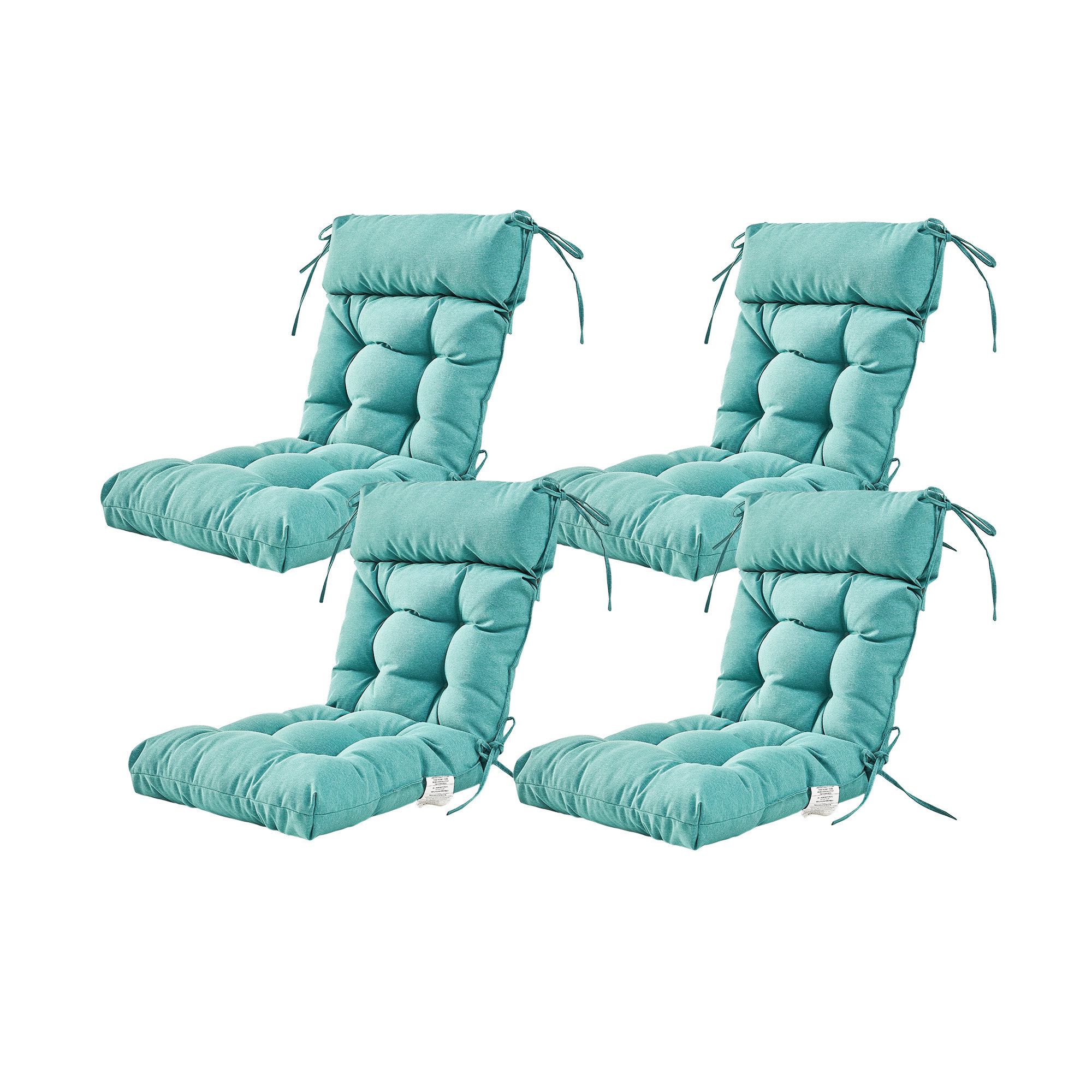 Latitude Run® Outdoor/Indoor 3.5“ Dining Chair Seat Back Cushion ...