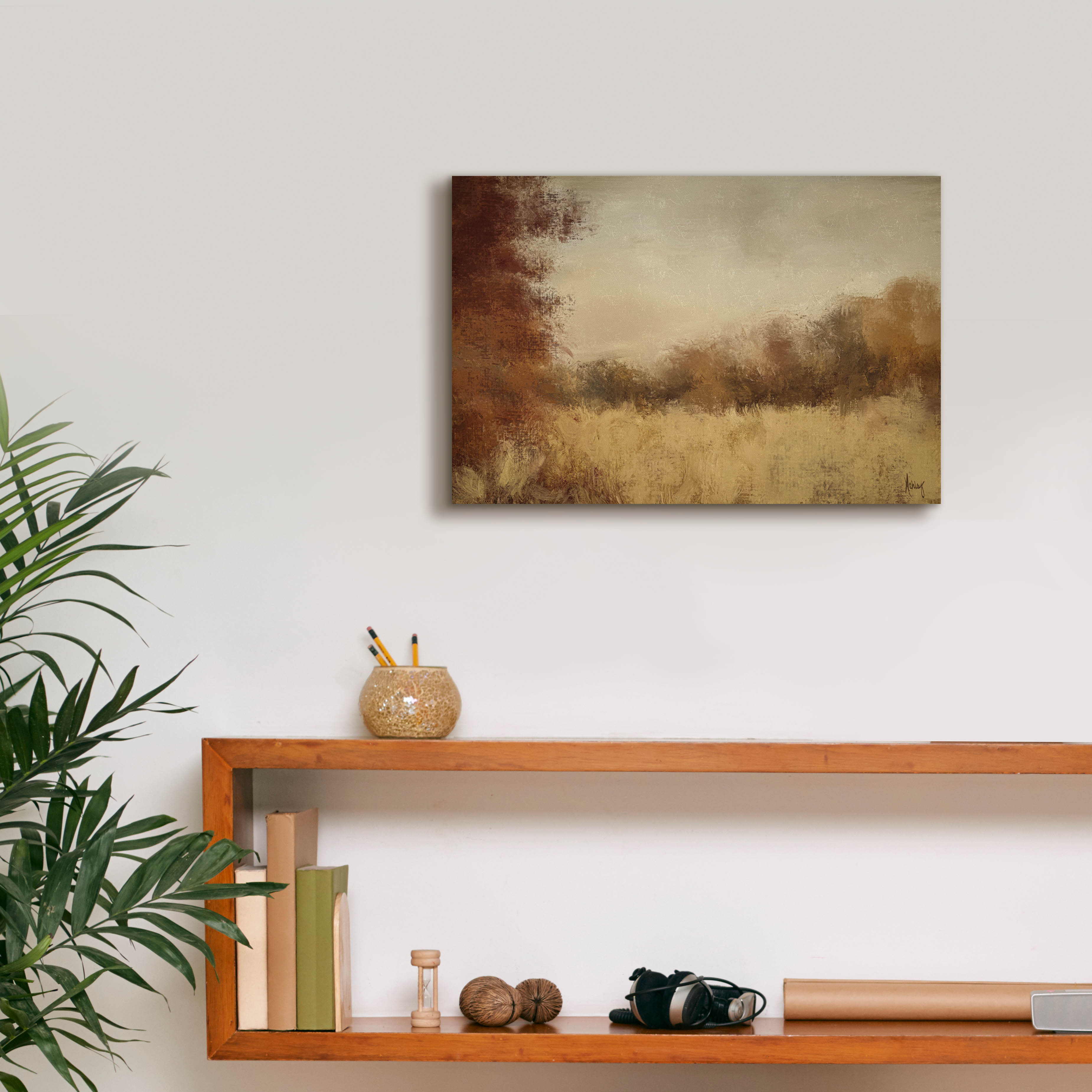 Winston Porter 'Amber Waves Of Grain' by Ashley Bradley Wall Art | Wayfair