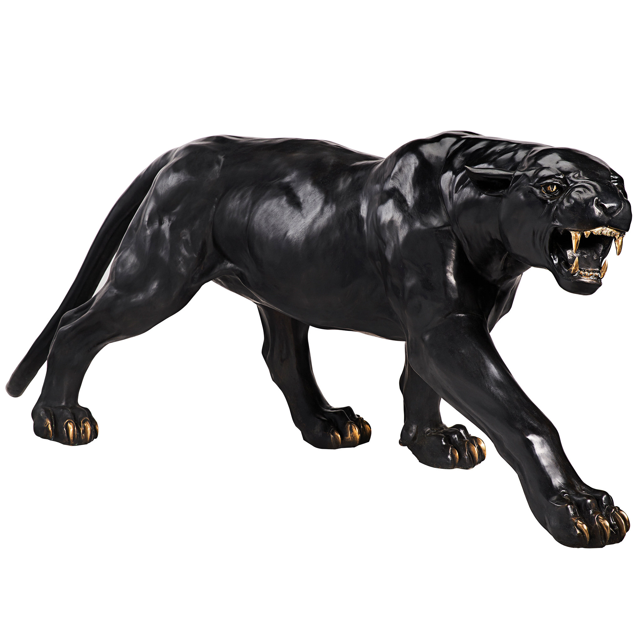 Design Toscano Panther Predator Cast Bronze Garden Statue - Wayfair Canada