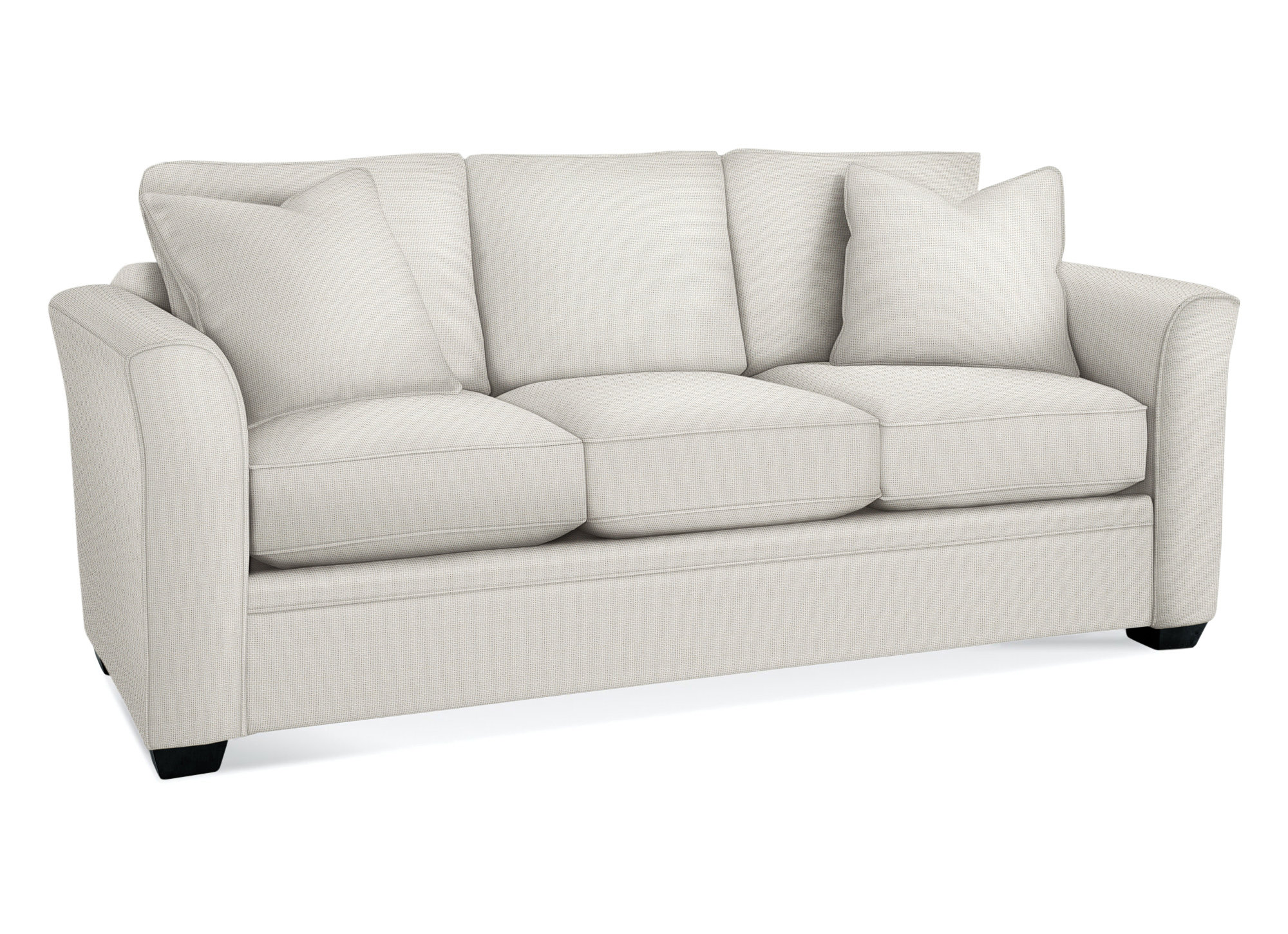 Braxton Culler Bridgeport 85" Flared Arm Sofa with Reversible Cushions ...