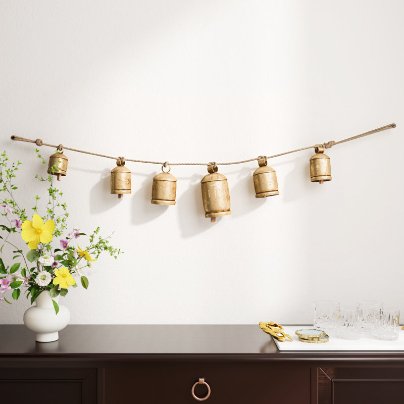 Kelly Clarkson Home Kristen Metal Horizontal Hanging Decorative Cow ...