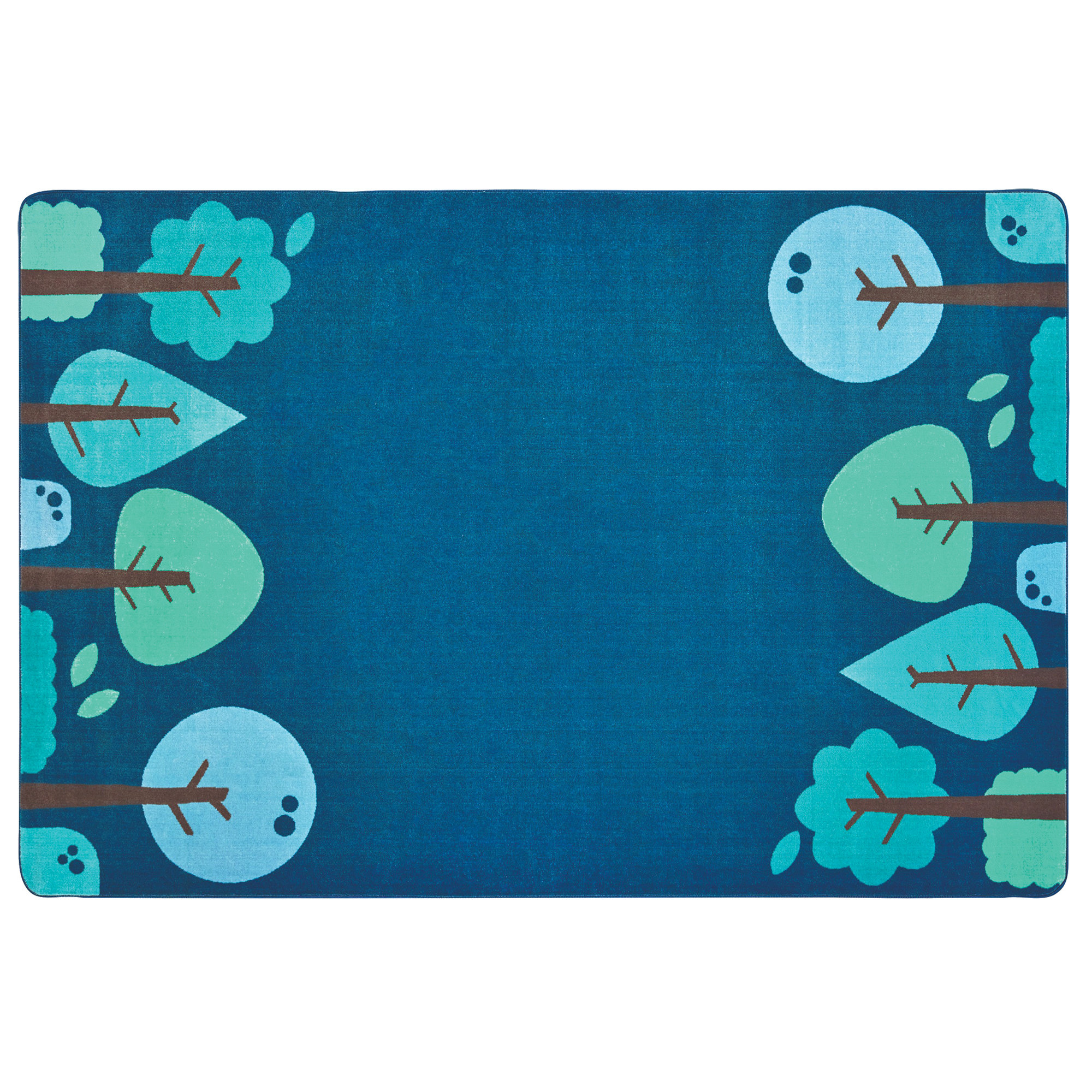 Carpets for Kids Tranquil Trees KIDSoft Tufted Blue Rug - Wayfair Canada