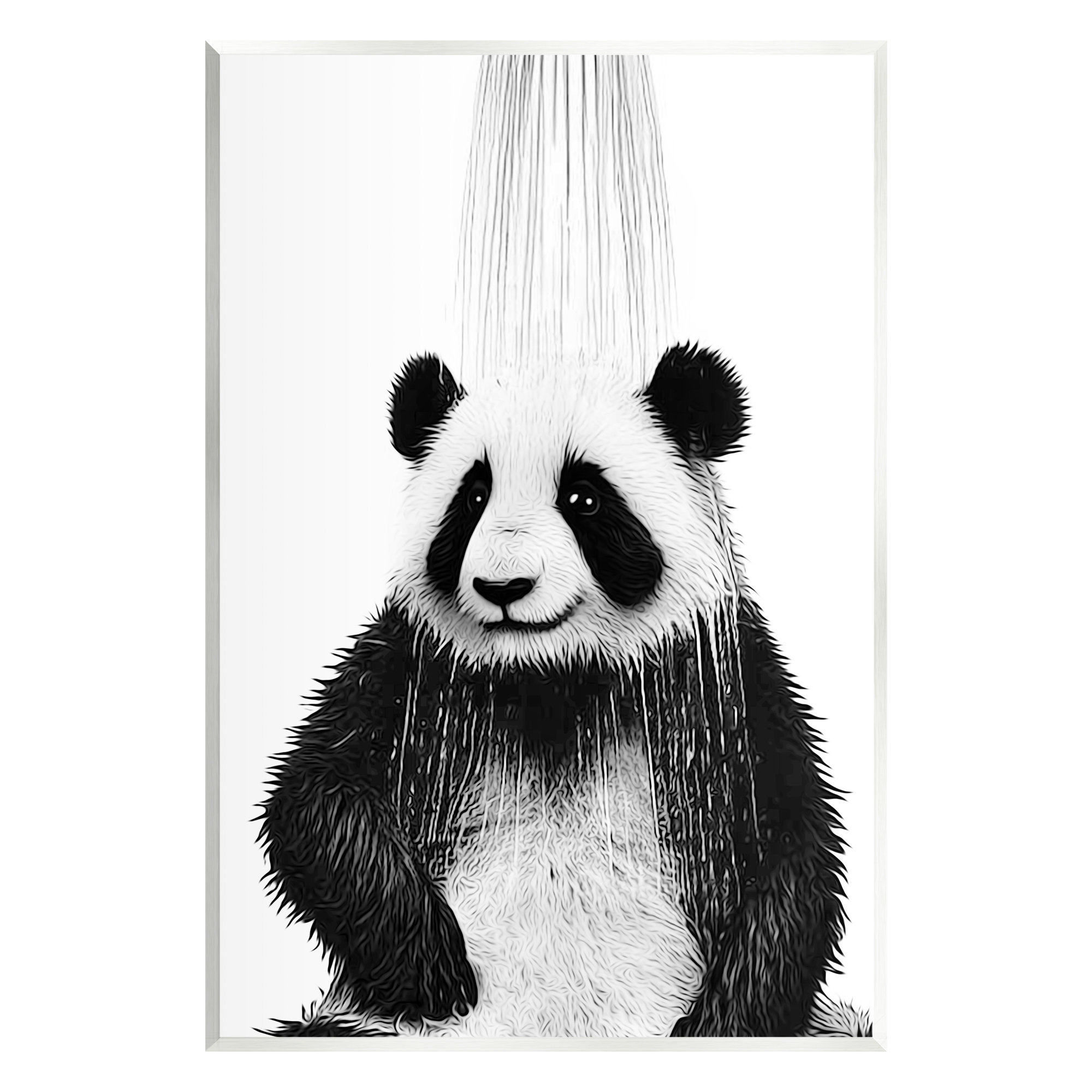 Stupell Industries Panda Bathroom Splash by Annalisa Latella - Wayfair ...