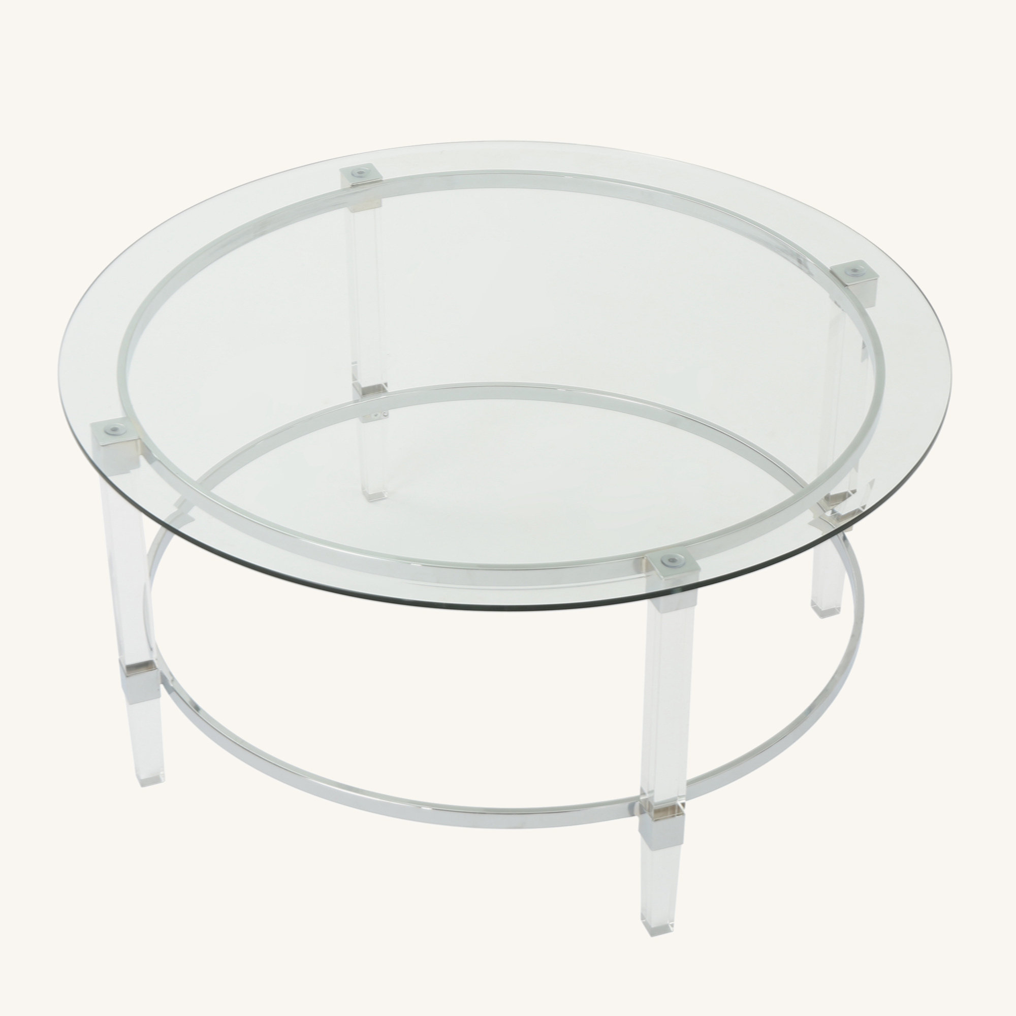 Brayden Studio® Canny Glass Single Coffee Table | Wayfair