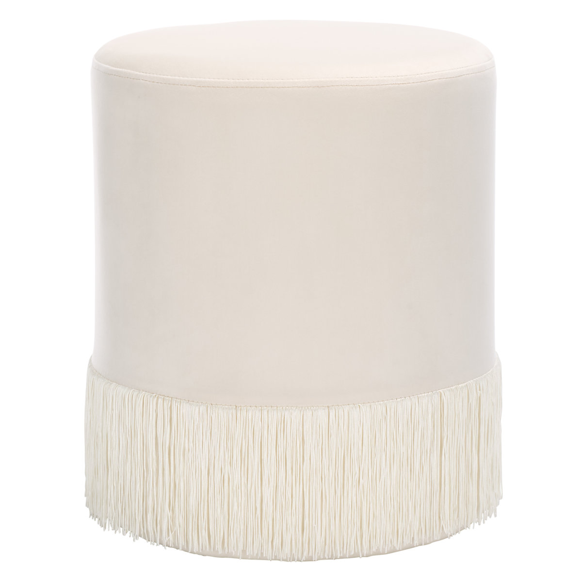 Ebern Designs Dishner Ottoman With Tassel & Reviews | Wayfair
