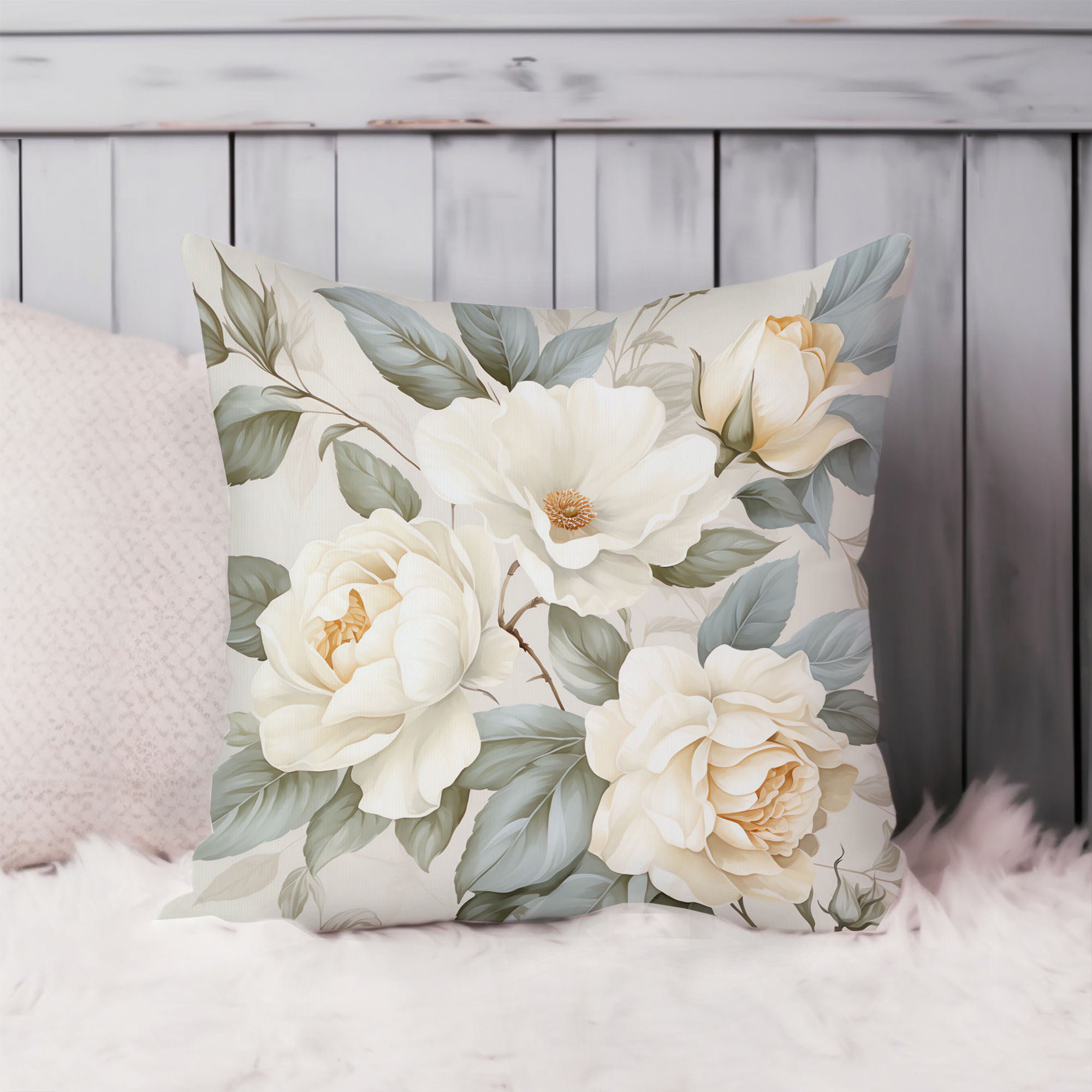 Ethan Taylor Floral Muted Flowers Pattern I | Wayfair