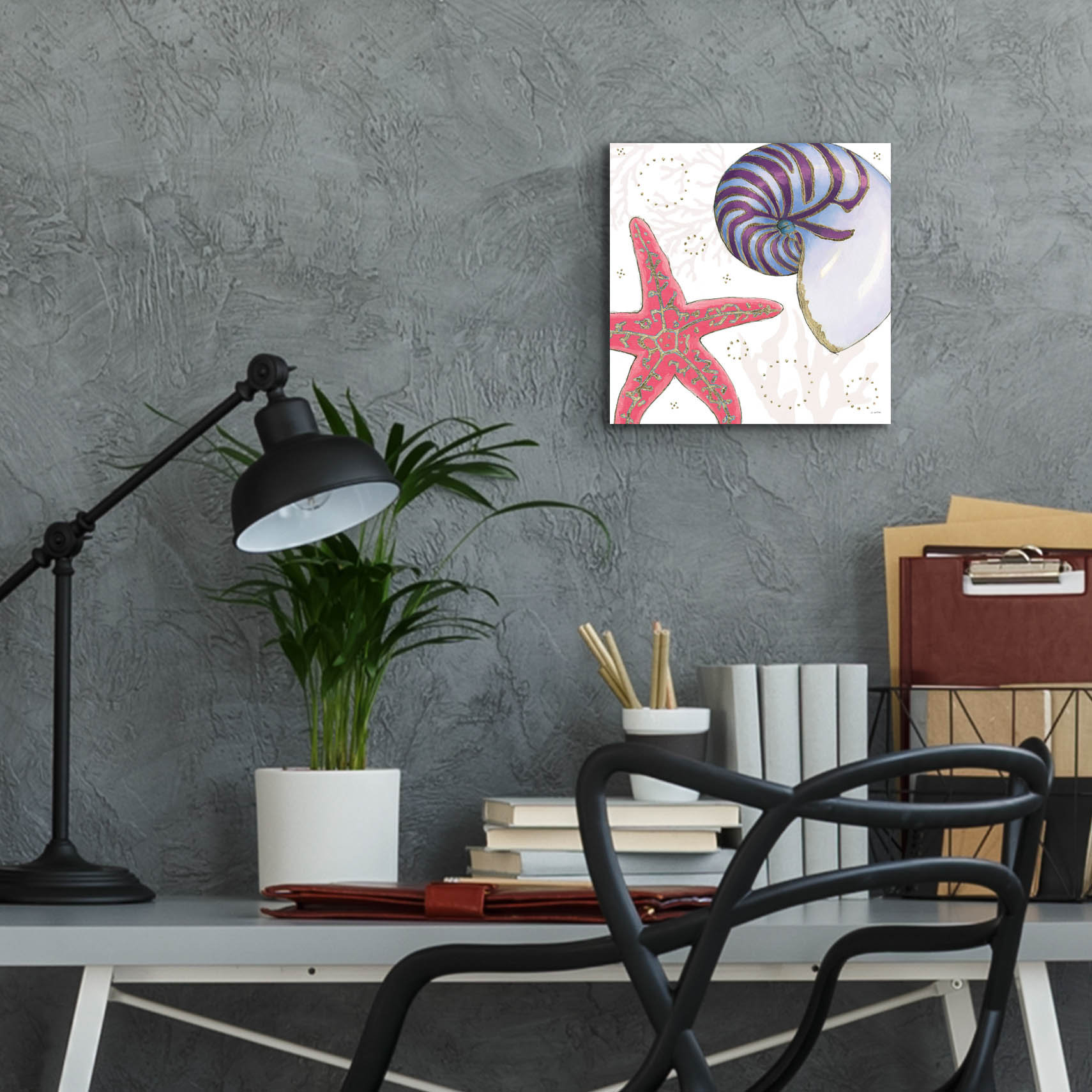 Dovecove Shimmering Shells 2' by James Wiens Acrylic Glass Wall Art ...