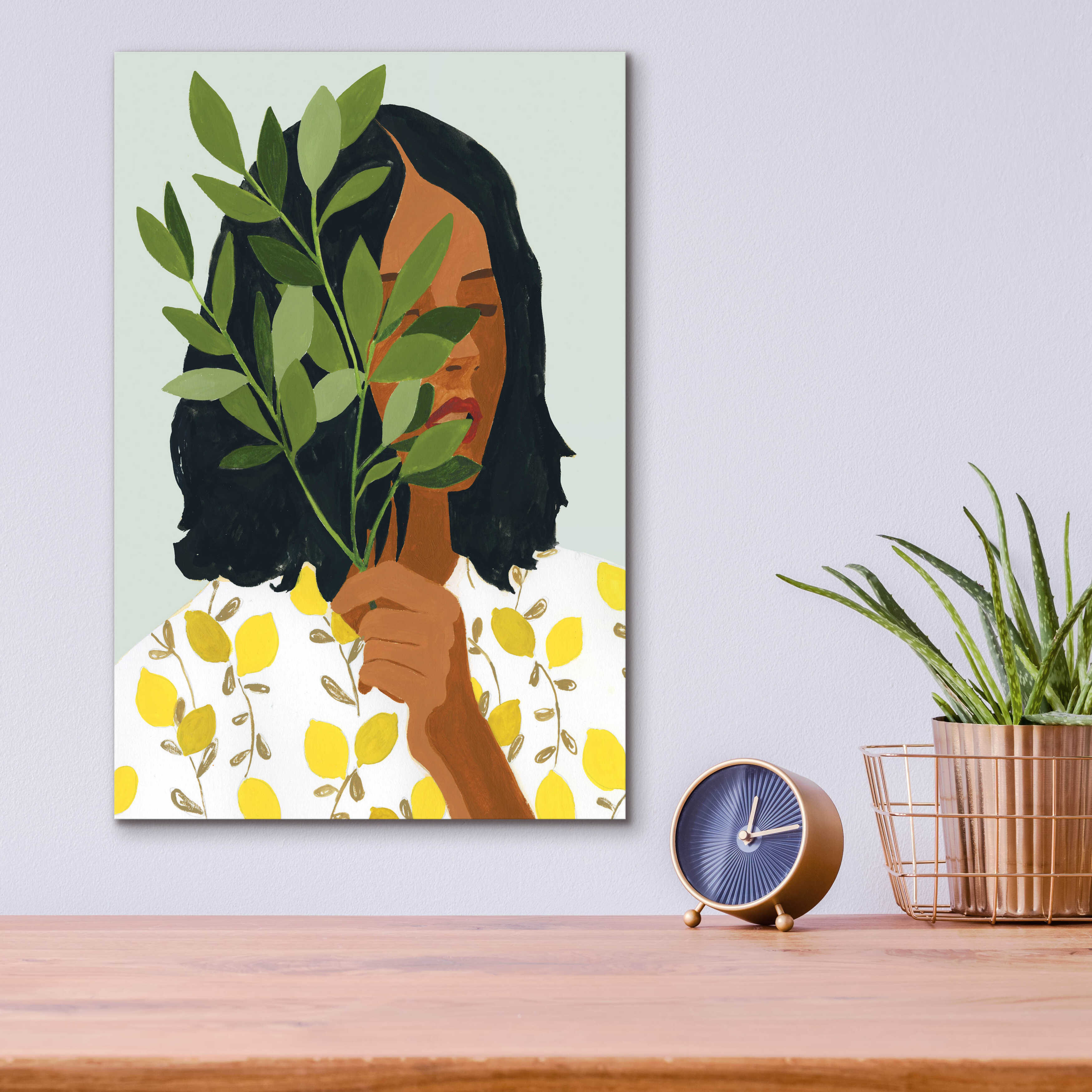 Red Barrel Studio® Botany Portrait I by Victoria Barnes - Unframed ...