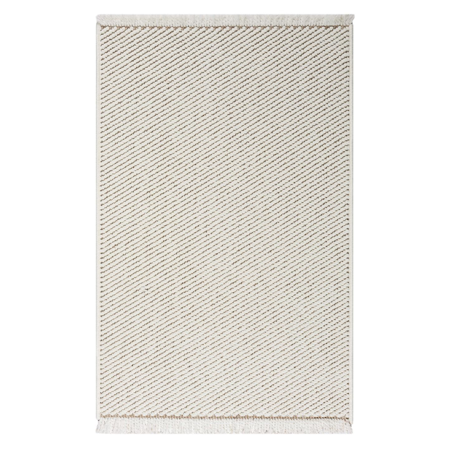 Luxe Weavers Textured Fringed Area Rug | Wayfair