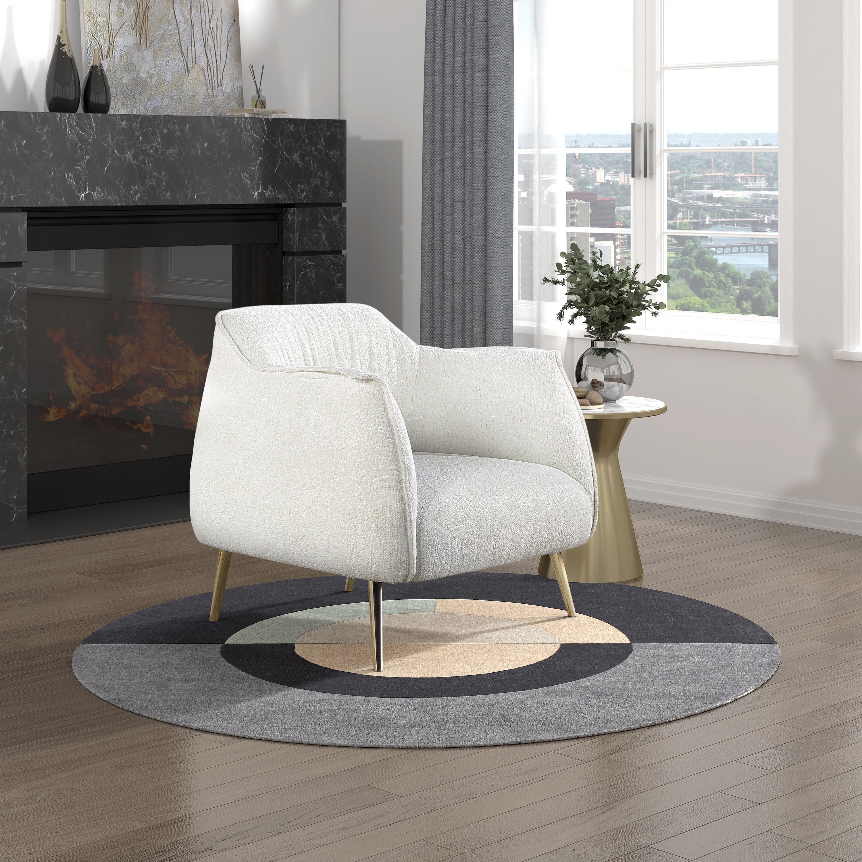 Mercer41 Nagelly 33'' Wide Armchair | Wayfair