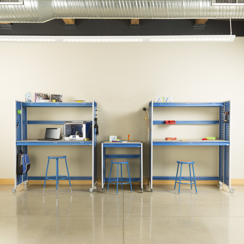 Learniture Creation Station Makerspace Adjustable Height 3 Piece ...