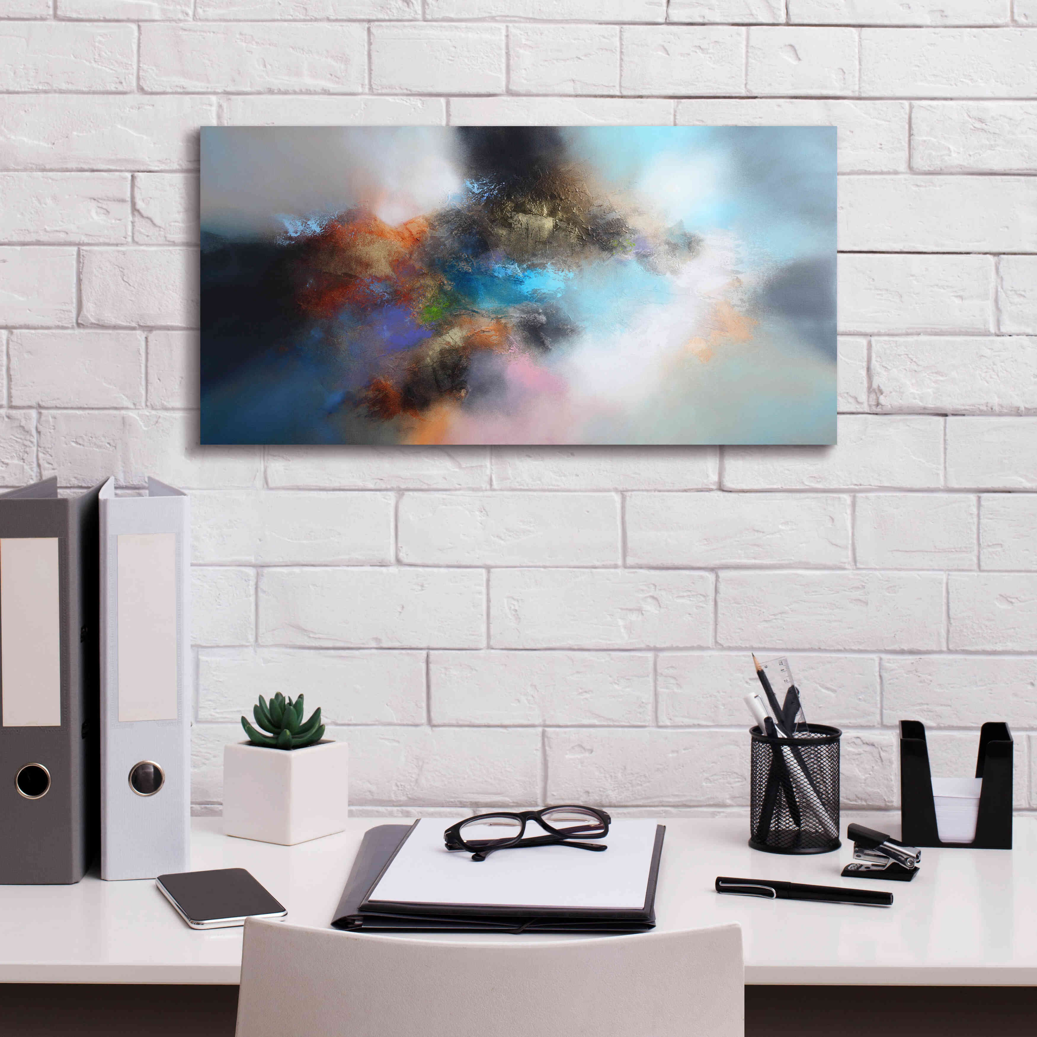 Orren Ellis Shine by Eelco Maan - Wrapped Canvas Print | Wayfair
