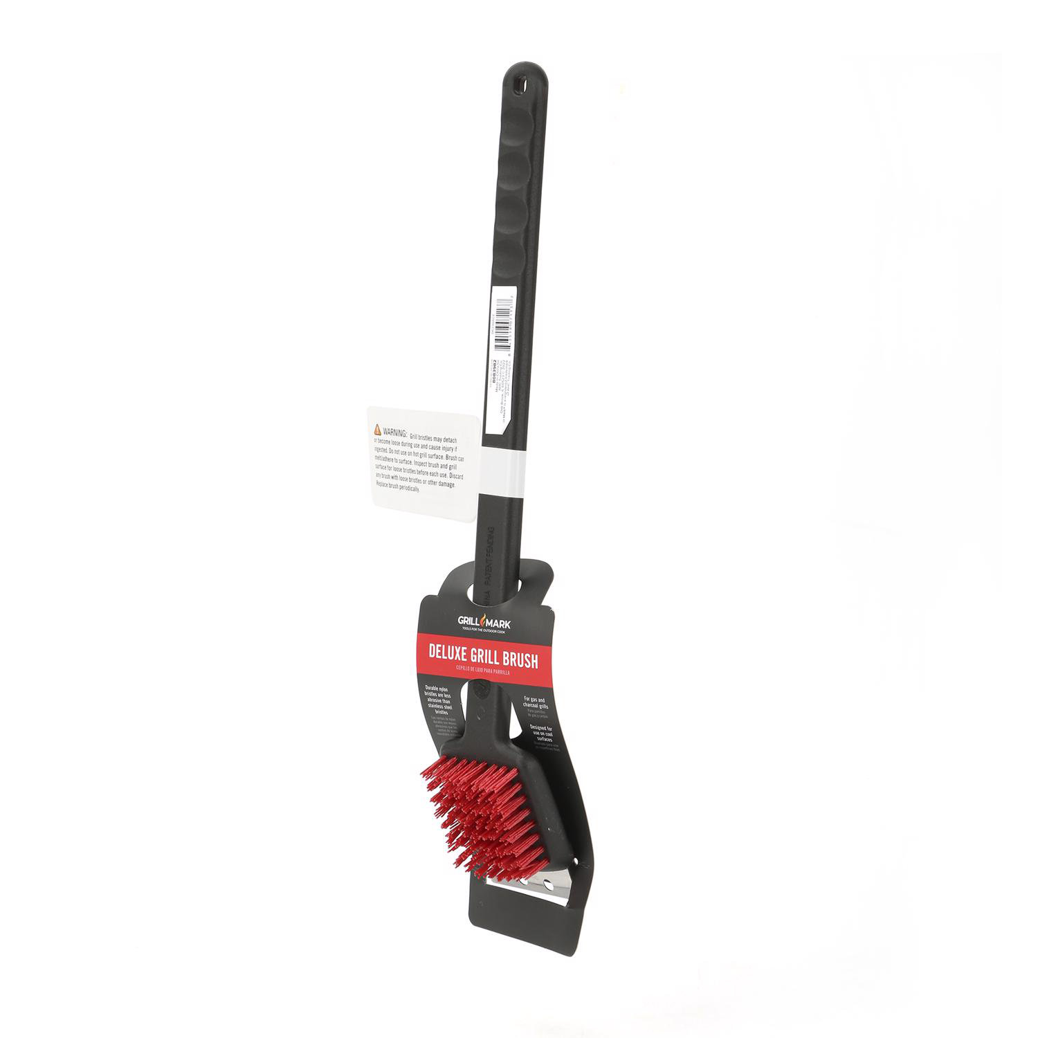 Grill Mark Grill Brush with Scraper 18 in. L 1 pk | Wayfair
