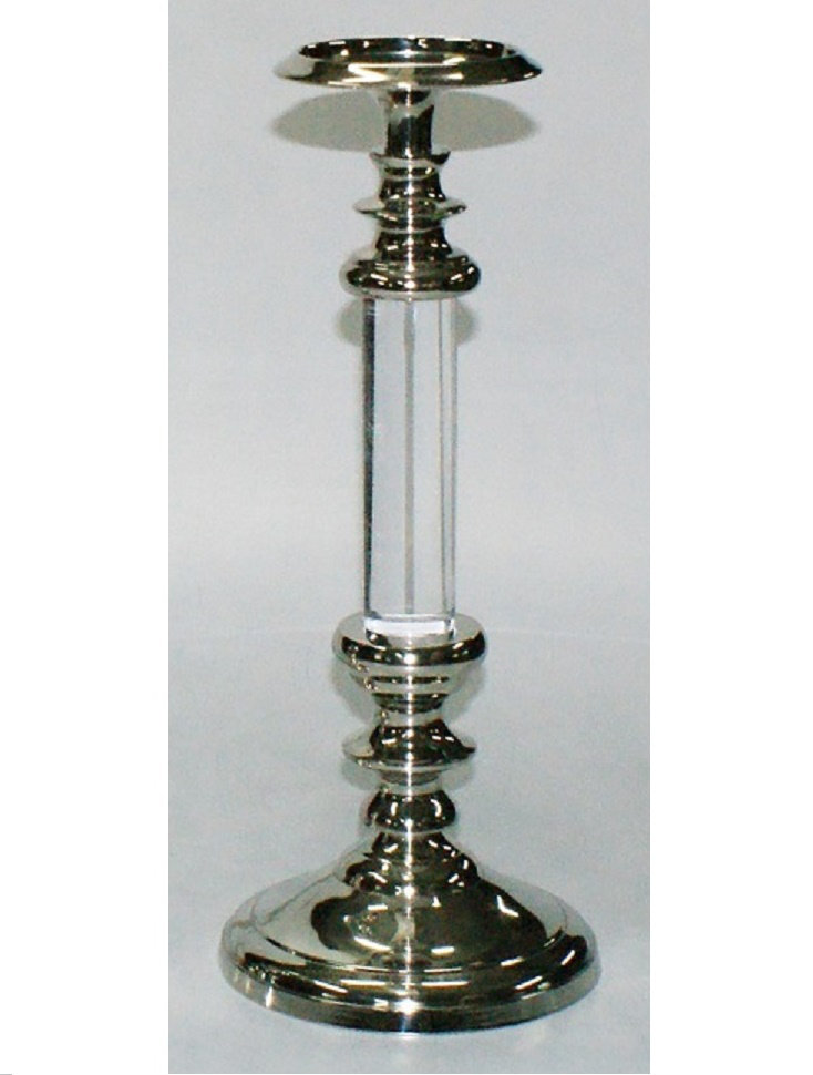 Astoria Grand Pillar/Taper Metal Candlestick | Wayfair