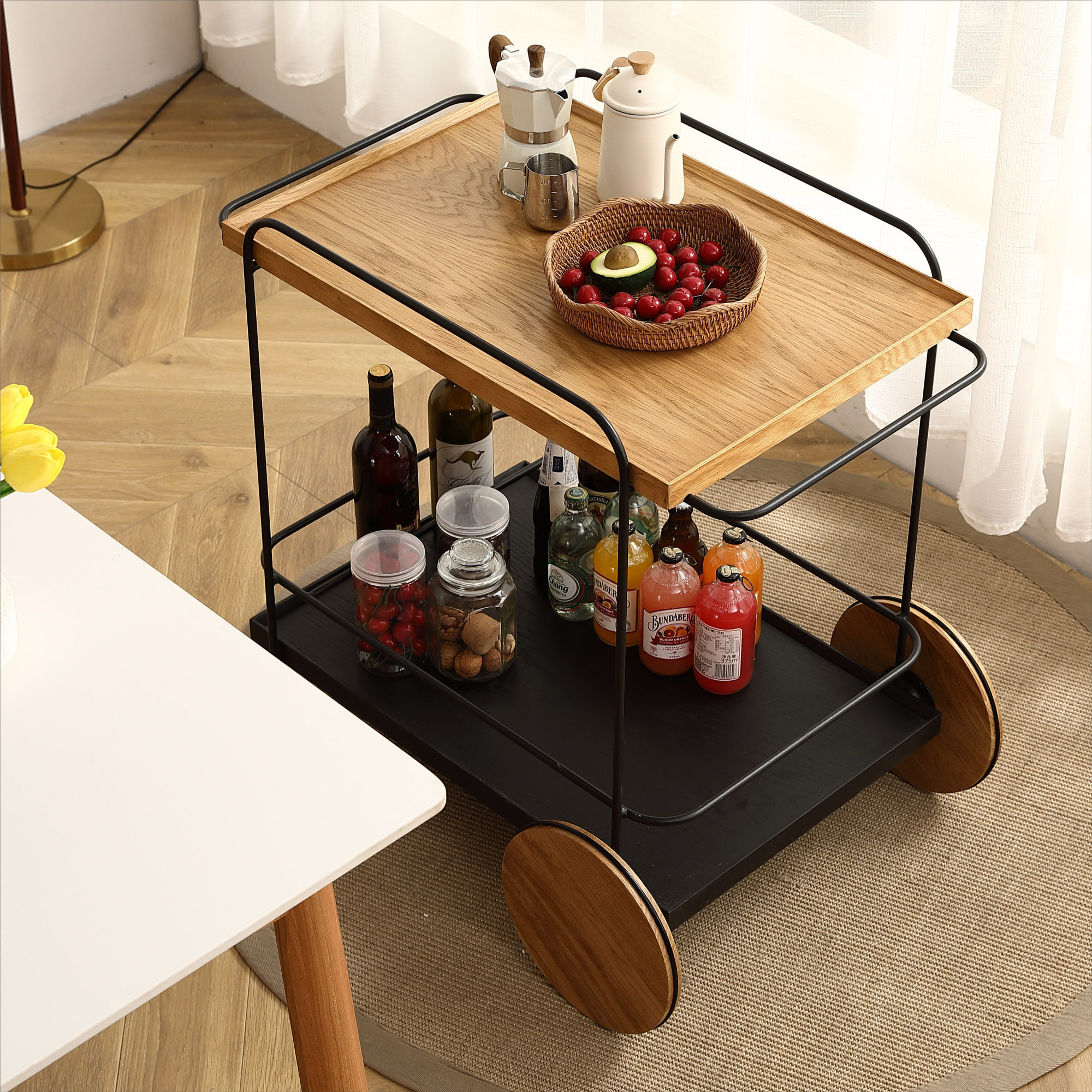 ExpressThrough Hotel Restaurant Cart Small Dining Car | Wayfair