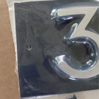 Montague Metal Products Floating Modern 4" Number Horizontal Address ...