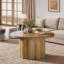 Millwood Pines Round Elegant Coffee Table for Living Room, 31.5" Circle ...