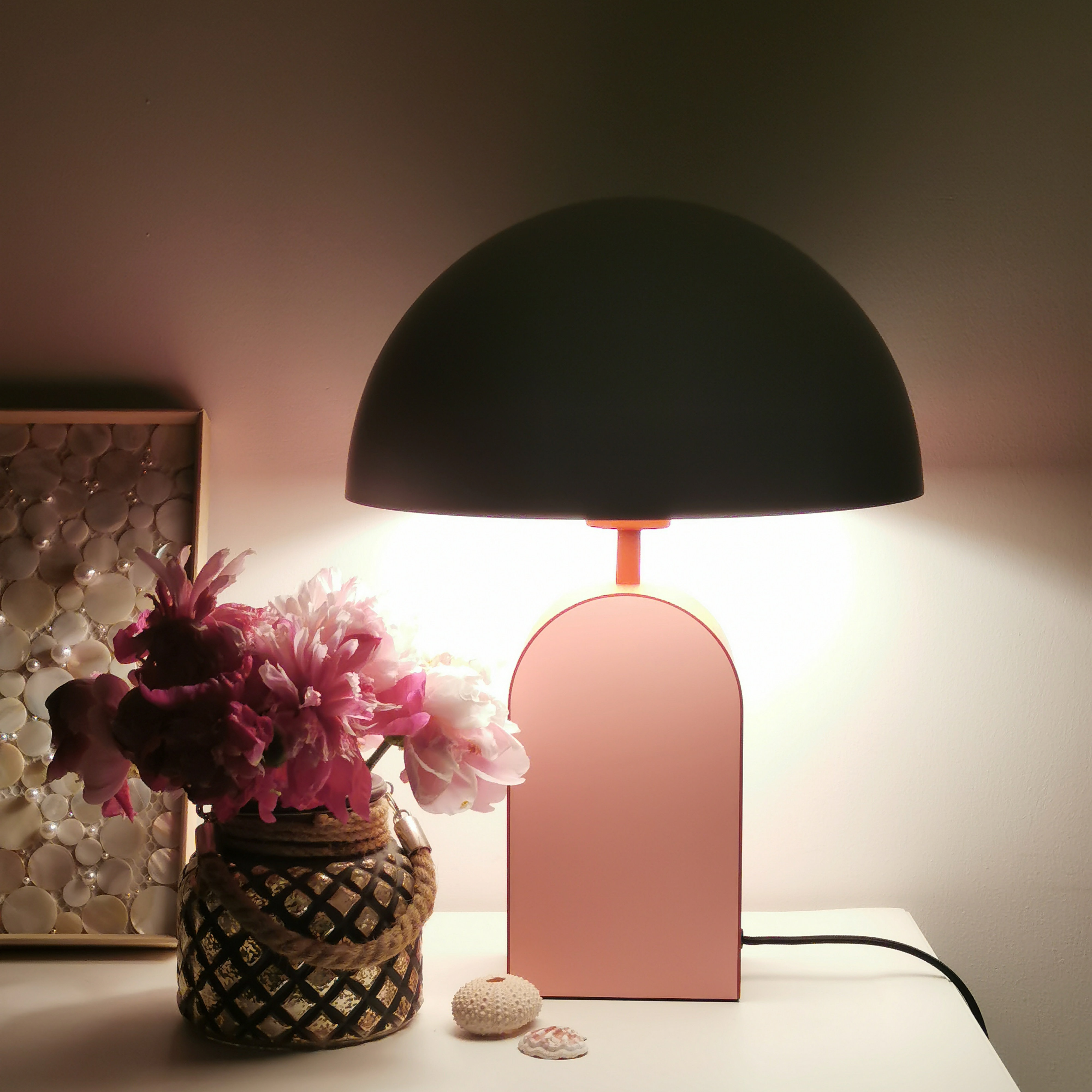 Wrought Studio™ SHELL CANDY TABLE LAMP | Wayfair