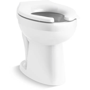 Kohler Rear Spud Antimicrobial Flushometer Bowl | Wayfair