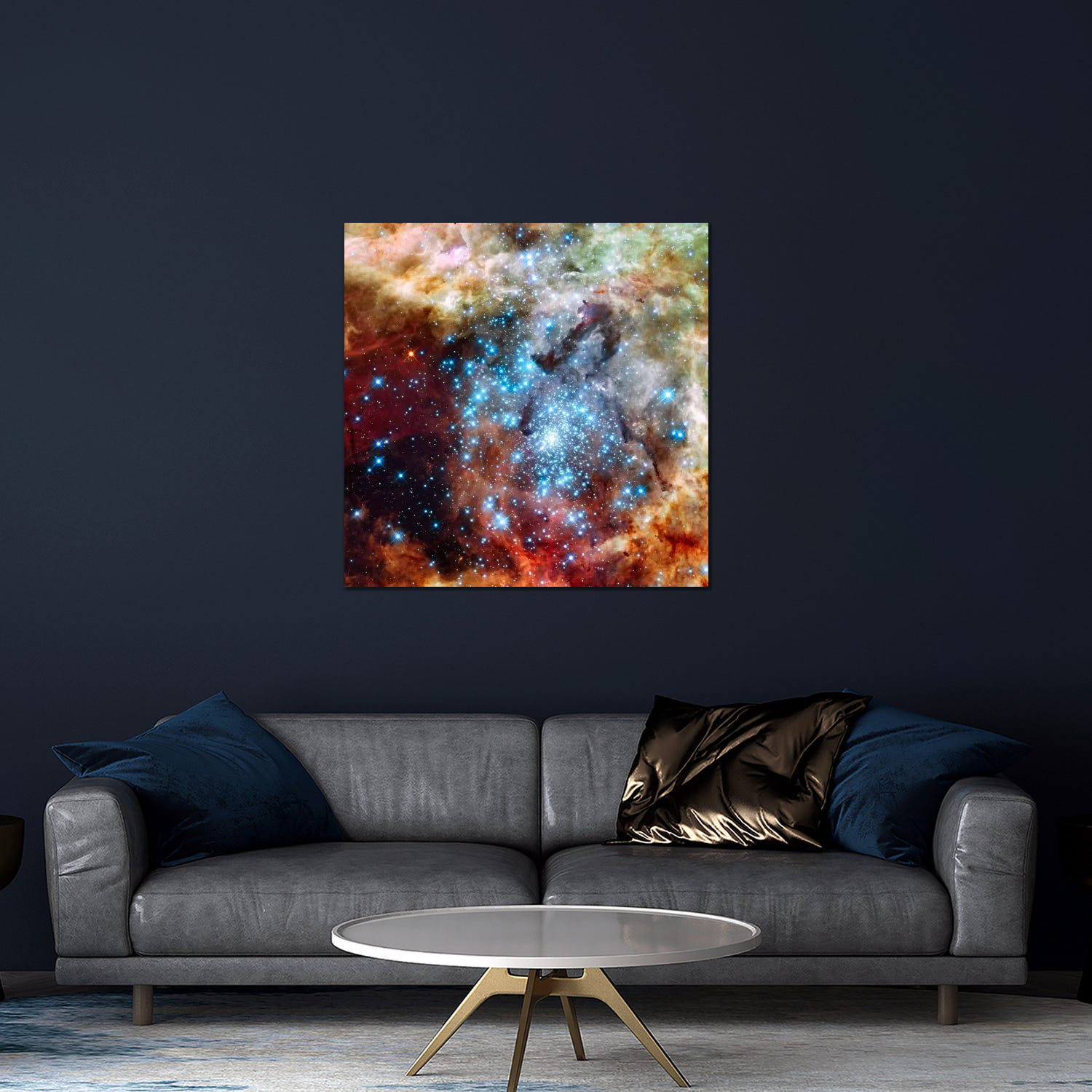 Orren Ellis Star Cluster on Collision Course (Hubble Space Telescope ...