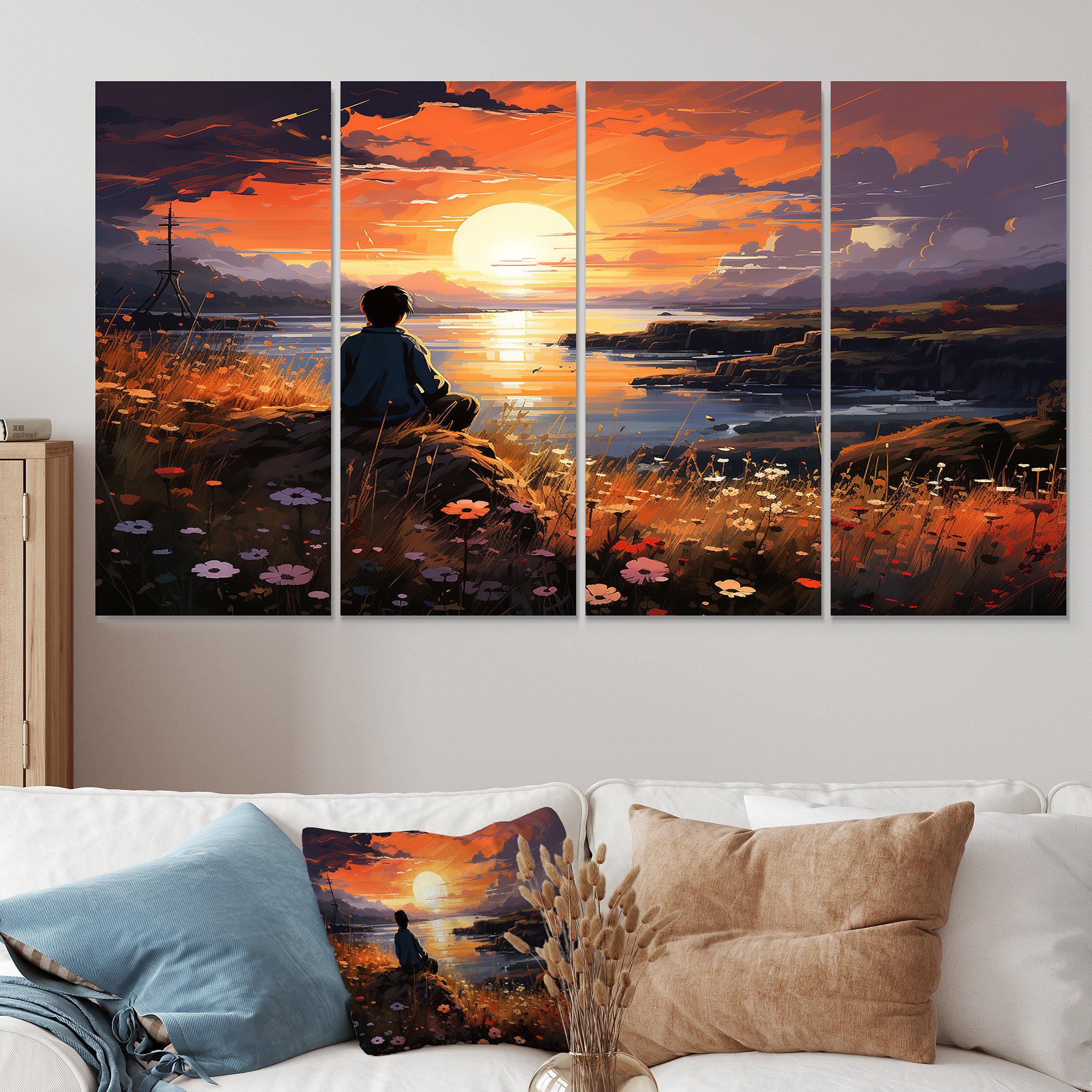 Winston Porter Sunrise Kid Solutide Landsdapce III - Coastal Sunset 4 ...