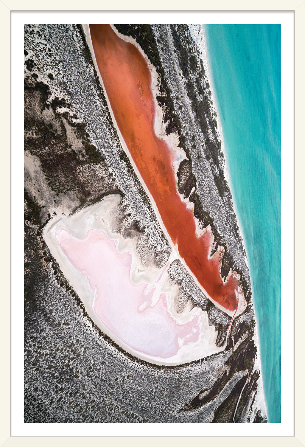 Zoe Bios Creative 'Pink Lakes' by Trunk Archive - Picture Frame ...