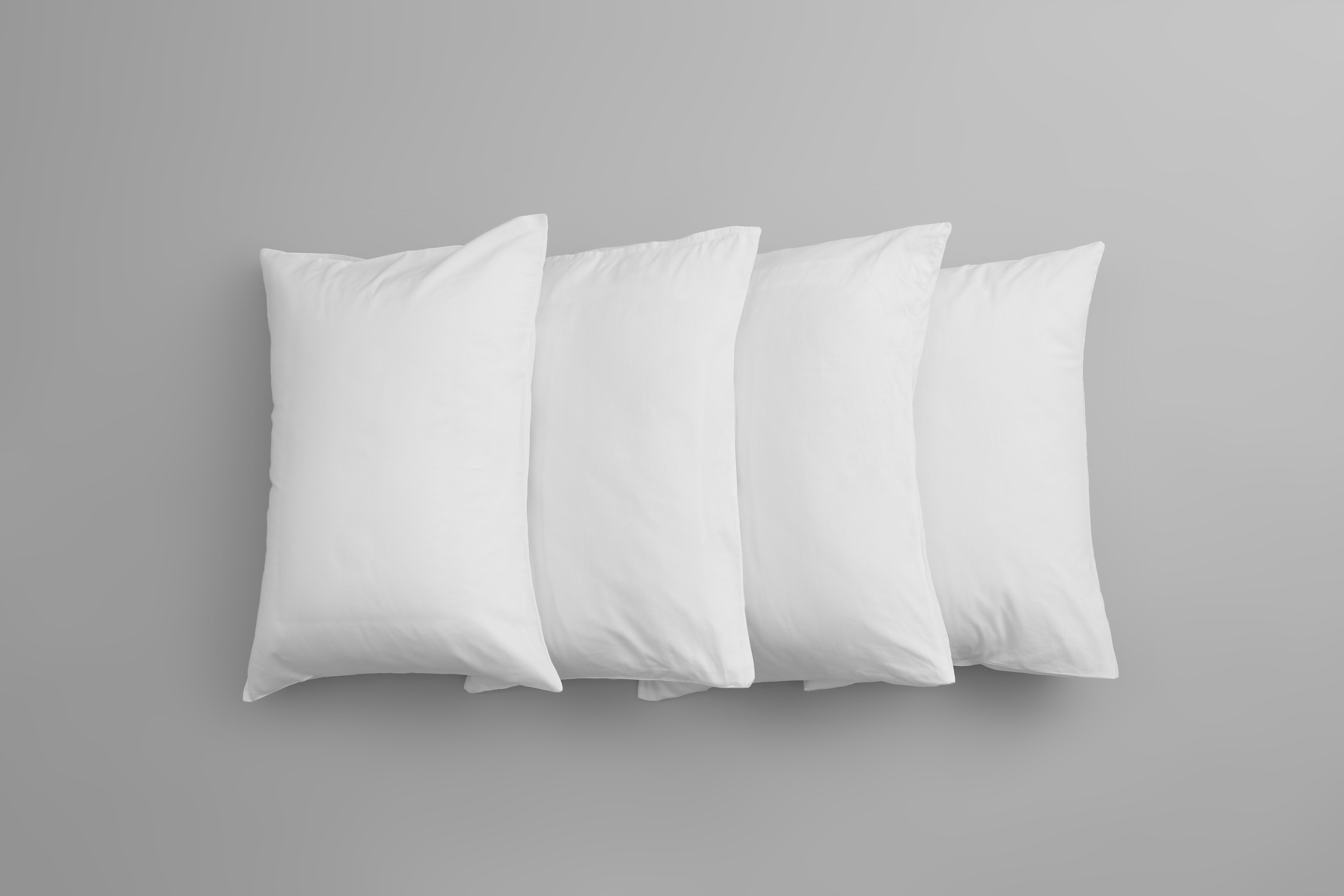 A1 Home Collections LLC Solid Sterilized Extra Fill Square Pillow ...