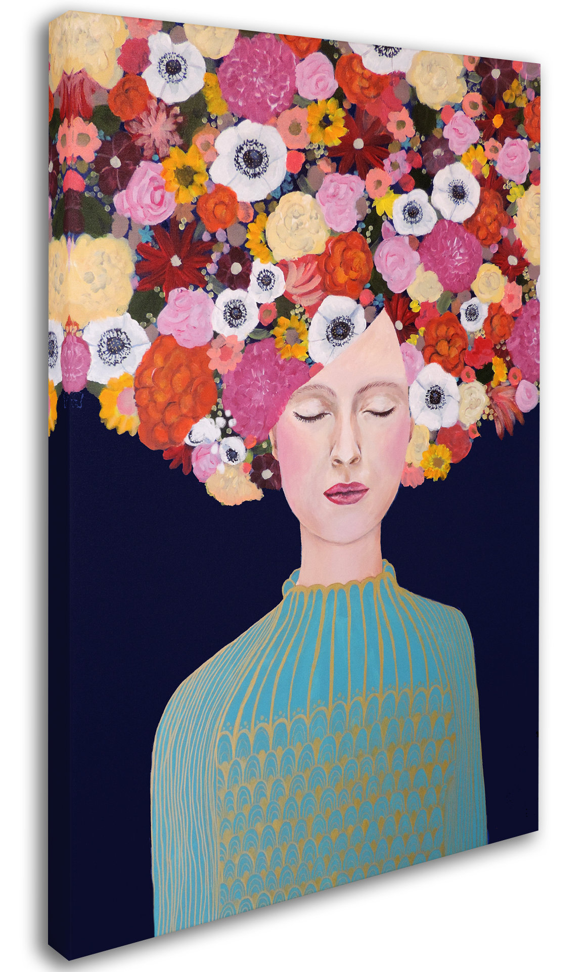 Winston Porter Breagh 'Celeste' Print on Wrapped Canvas | Wayfair