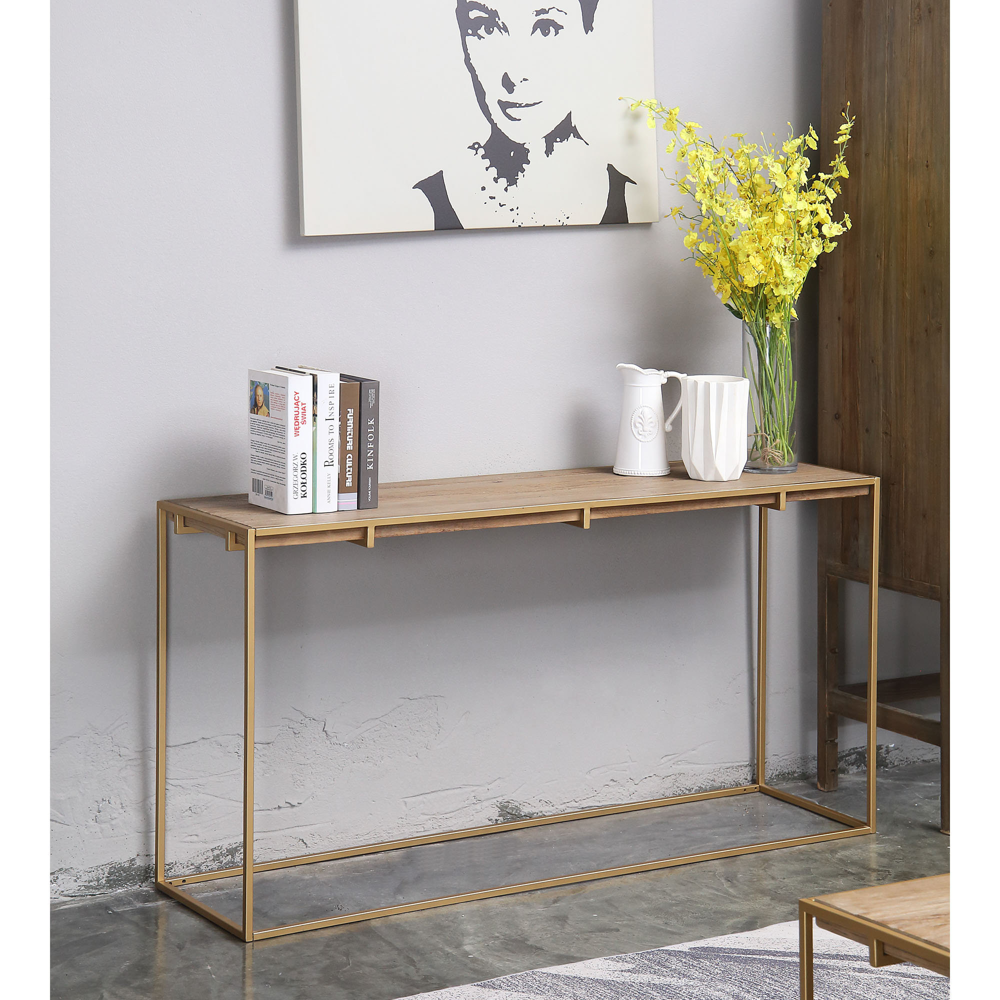Everly Quinn Alynnah Console Table | Wayfair