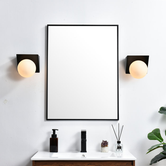 Wrought Studio Darrik Flush Mounted Wall Sconce | Wayfair