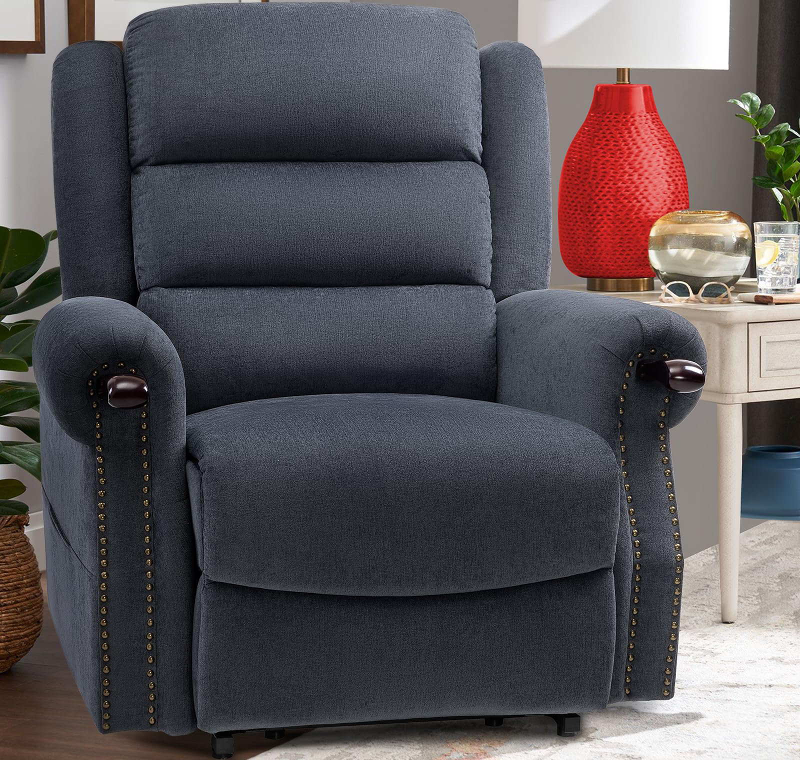 Lark Manor™ Dual Motor Power Lift Chairs Recliners for Elderly with ...