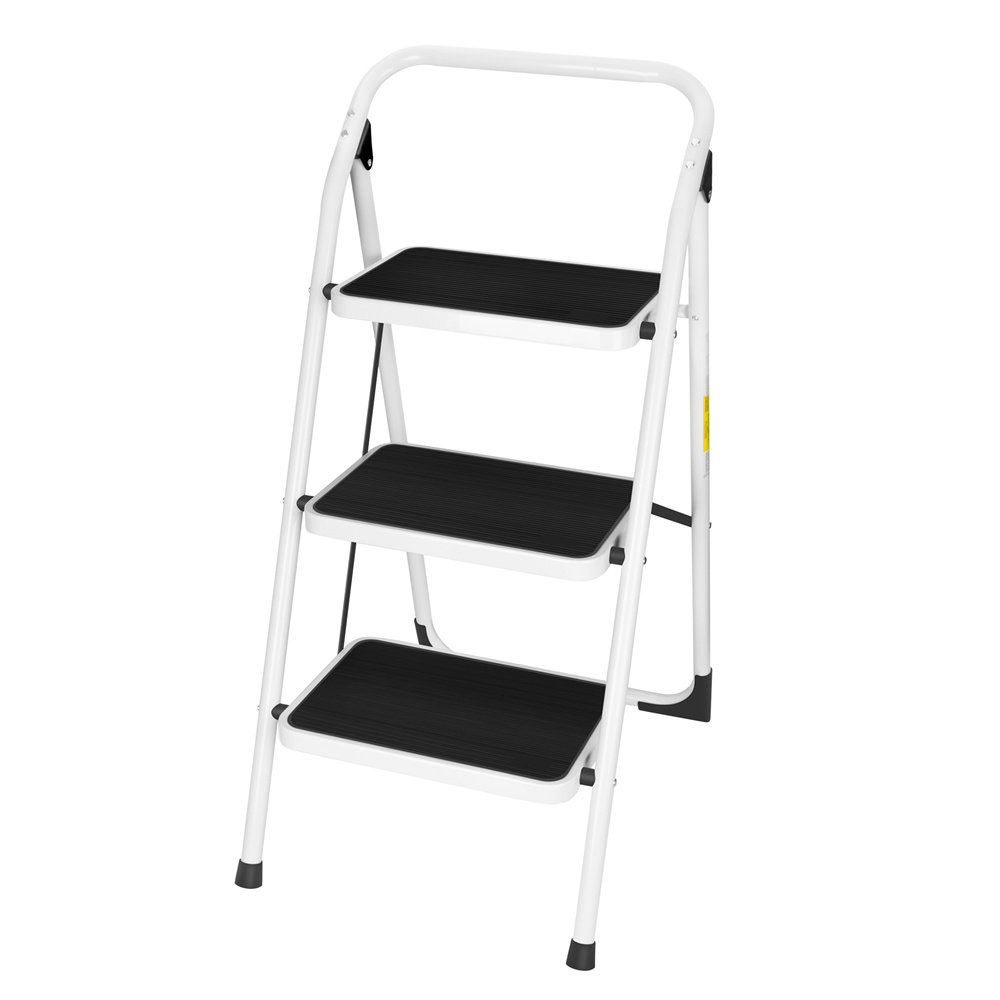 WFX Utility™ Encanto 3 - Step Aluminum Lightweight Folding Small Step ...