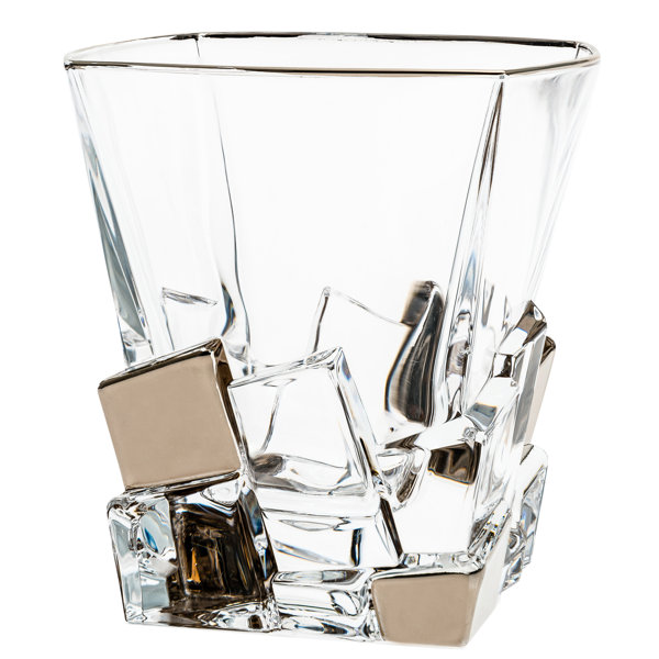 Majestic Crystal European Whiskey Glass Set | Perigold
