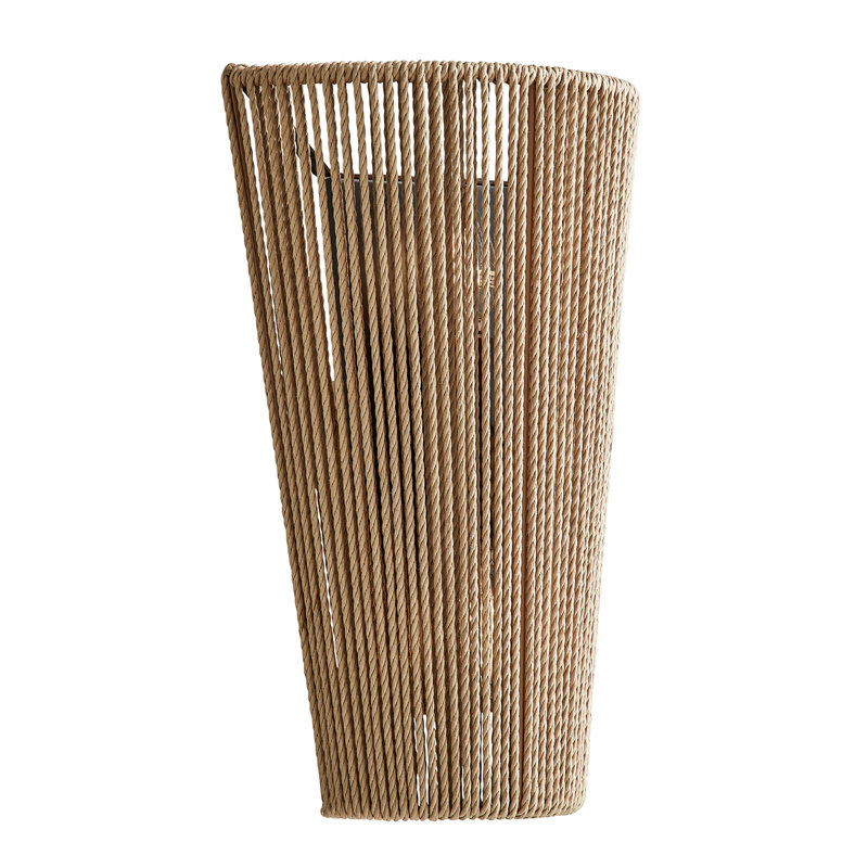Dovecove Eco - Nido ADA 2-Light Natural Rope Wall Sconce | Wayfair