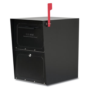 Architectural Mailboxes Oasis Locking Post Mounted Mailbox & Reviews ...