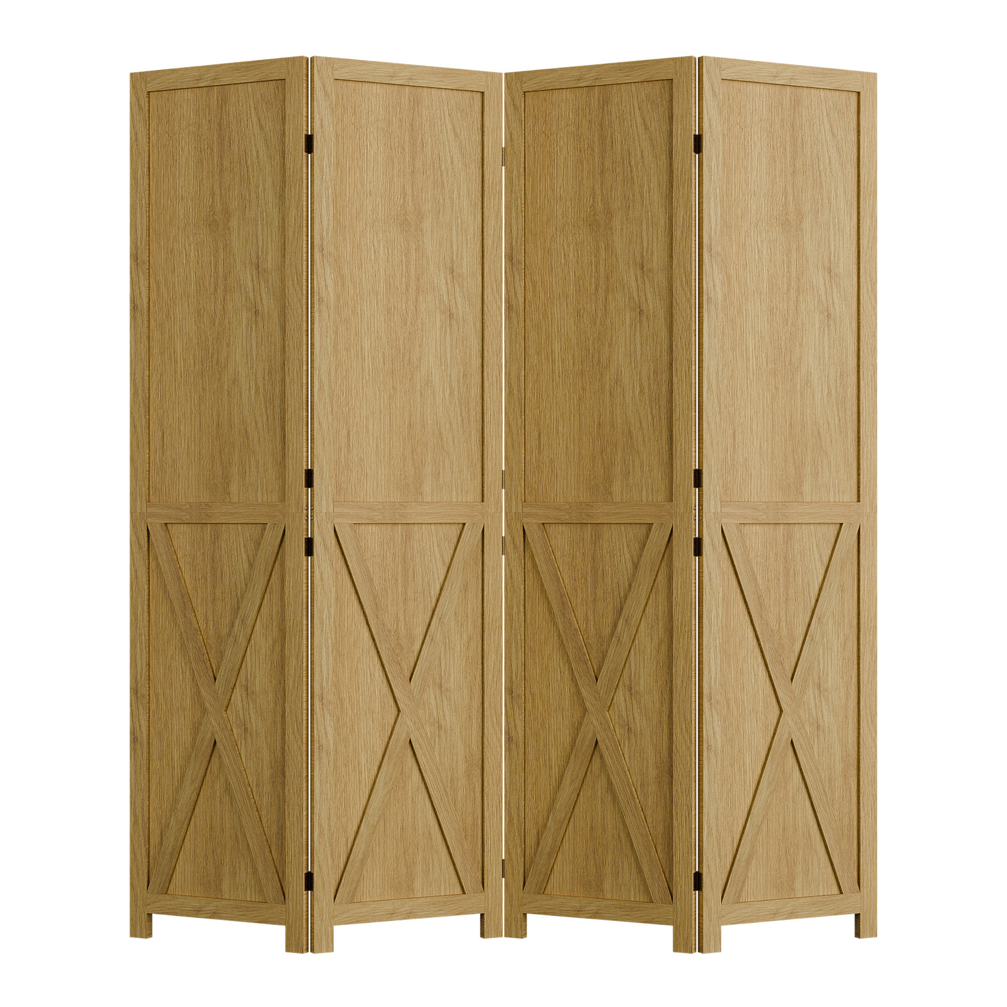 Gracie Oaks Solid Wood Folding Room Divider & Reviews | Wayfair