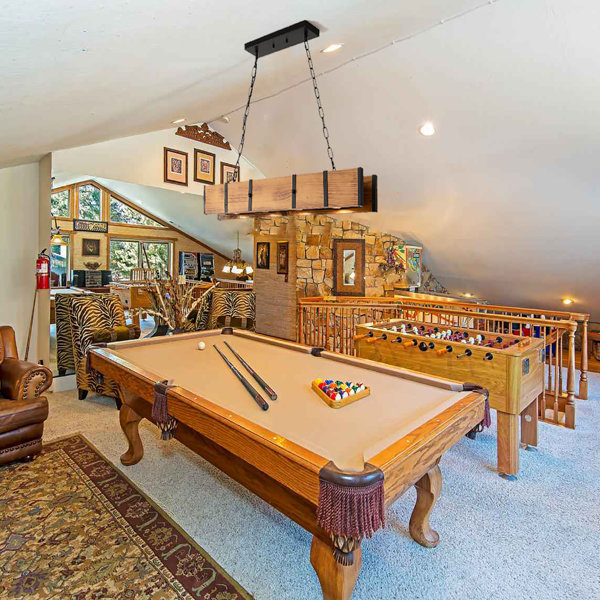 Alcott Hill® Aurika 4 - Light Pool Table Lights Linear Pendant with ...