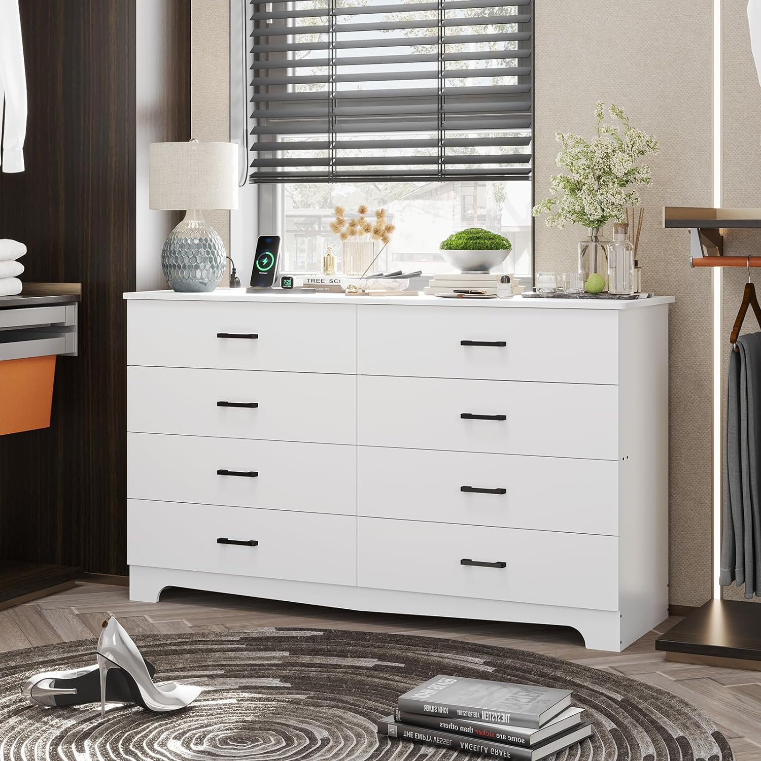 Ebern Designs Raitis 8 - Drawer Dresser | Wayfair