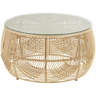 Bay Isle Home™ Rattan Light Brown Coffee Table | Wayfair