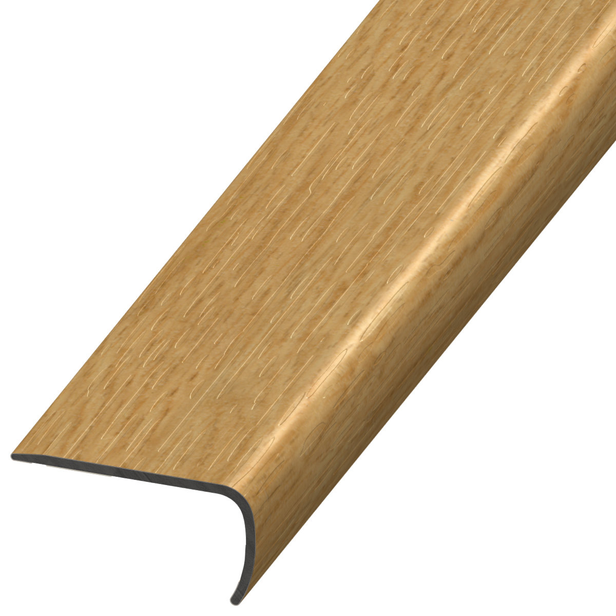 Versatrim Plastic 0.09" Thick x 2” Wide x 94” Length Stair Nose | Wayfair