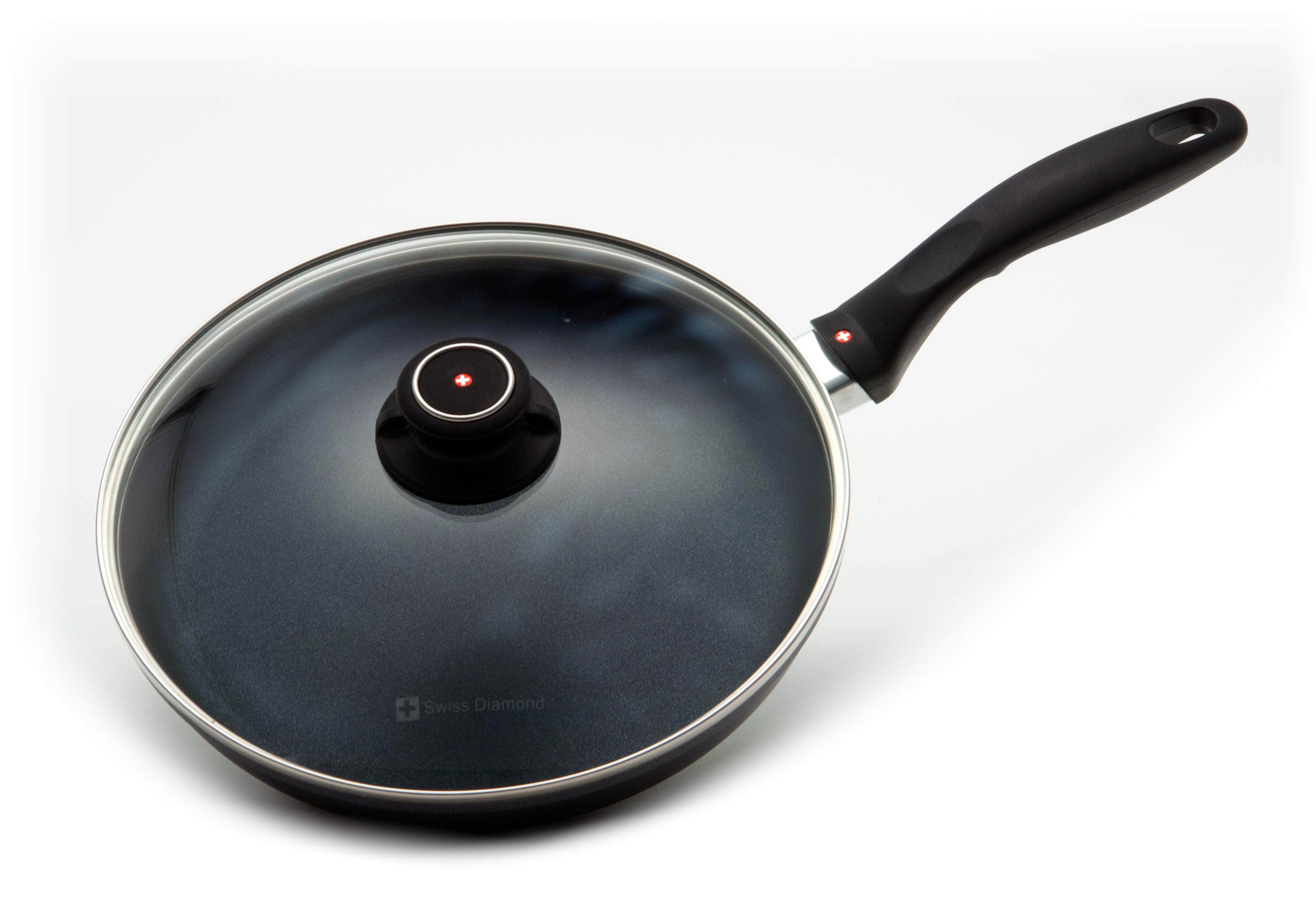 Swiss Diamond Induction Non Stick Frying Pan with Lid | Wayfair