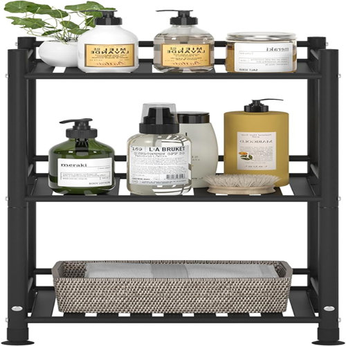 Rebrilliant Megail Metal Freestanding Bathroom Shelves | Wayfair