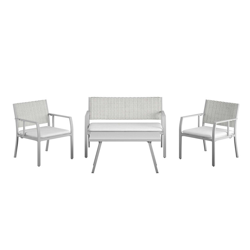 COSCO 4-Piece Folding Conversation Set & Reviews | Wayfair
