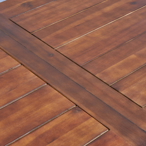 Union Rustic Ricardo 6 - Person Rectangular Outdoor Dining Set with ...